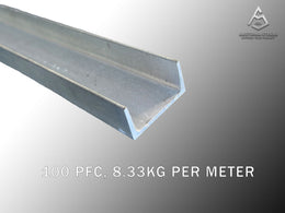 100 PFC | End Post | Dimensions